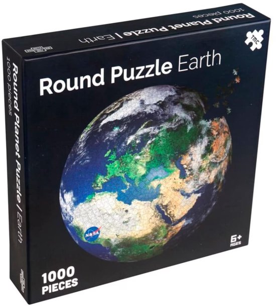 Nasa | Ronde puzzel | Planeet Aarde / Earth | 1000 stukjes | bol