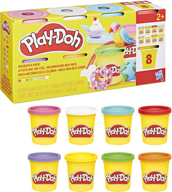 Play-Doh 8-pack - Regenboog | bol