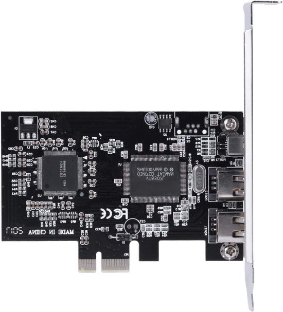 Firewire Cable Fast PCI-E Controller Card for Simultaneous Operation | bol