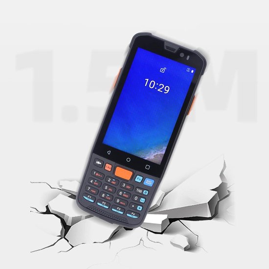 Handheld Dataterminal SE4710 Zebra Scanner met Bluetooth QR Draadloos Android Handheld... | bol