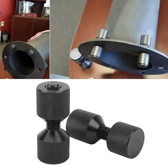 2 Gaten Pijp Flens Uitlijners - 2 Stuks Twee Gat Pins Set Aluminium ...