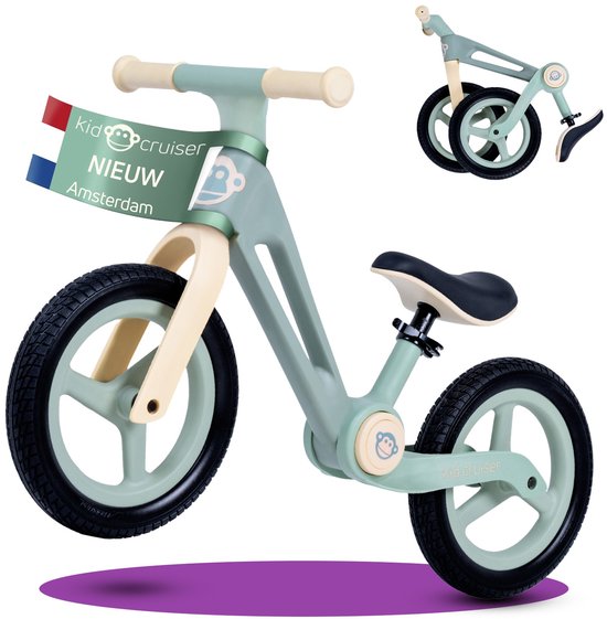 Kidcruiser Loopfiets 2+ Jaar - Lichtgewicht & Inklapbaar design ...
