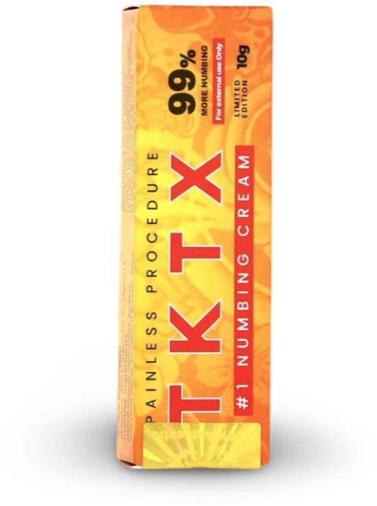 TKTX - Gold 99% - Huid verdoving - Tattoo crème - Verdovende crème ...