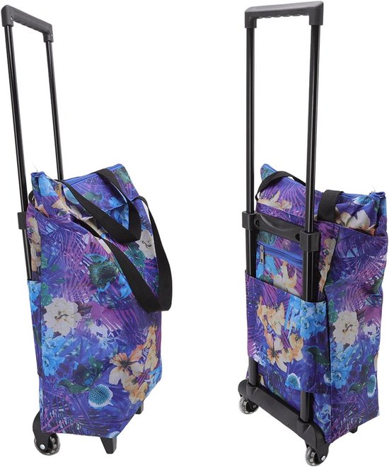 Opvouwbare Trolley Kar met Wiel voor Camping Korte Trip - Wasbare ...