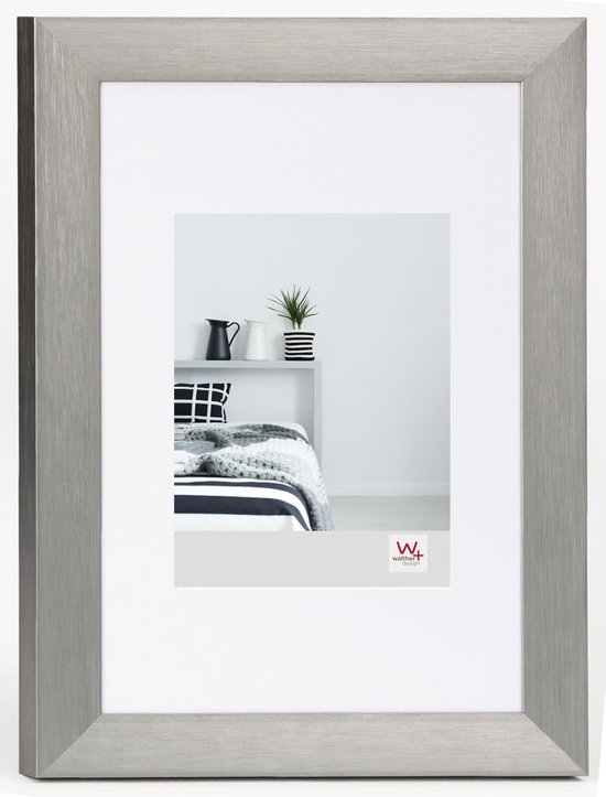 Aluminium fotolijst - stijlvol en modern - 1 stuk - zilver - A4 formaat ...