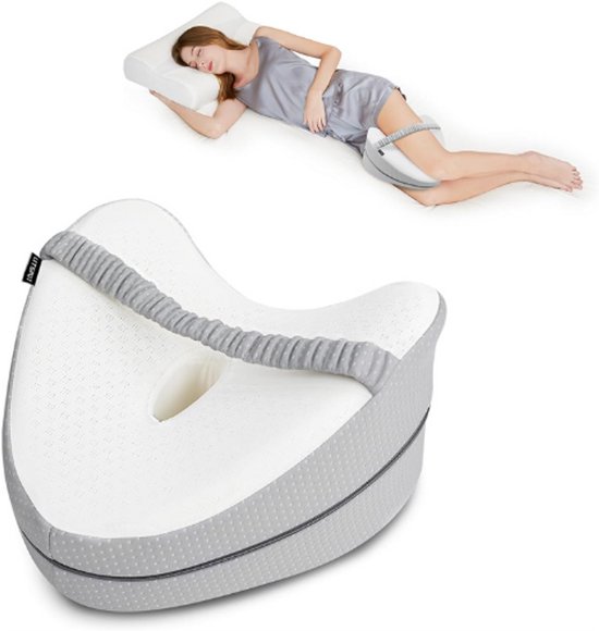 Verkoelend Kniekussen Voor Zijslapers - Orthopedisch Been- En Zijslaapkussen Van... | bol