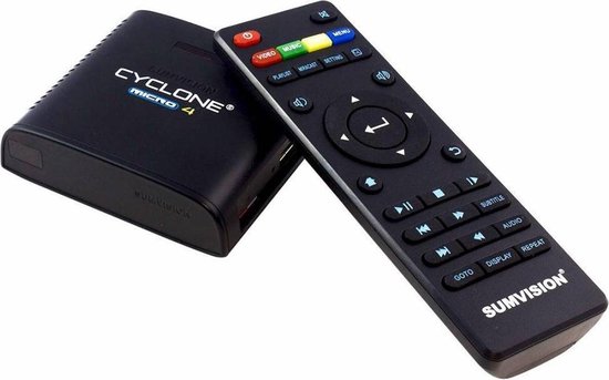 Sumvision Cyclone Micro 4 compact mediaspeler1080p netwerk speler ...