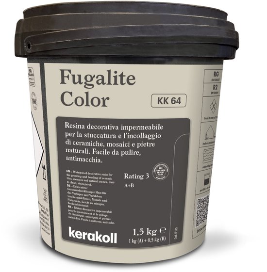 Kerakoll Fugalite Epoxy Voegmiddel KK64 - Kleur 64 Beige - 1,5 kg ...
