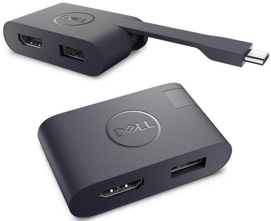 Dell DA20 docking station laptop USB-C- HDMI, USB Type-A 3.0 - usb c ...