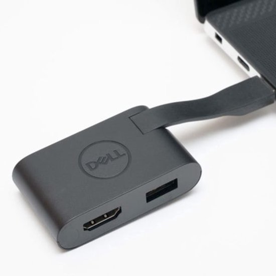 Dell DA20 USB Type-C HDMI + USB Black - docking station laptop ...