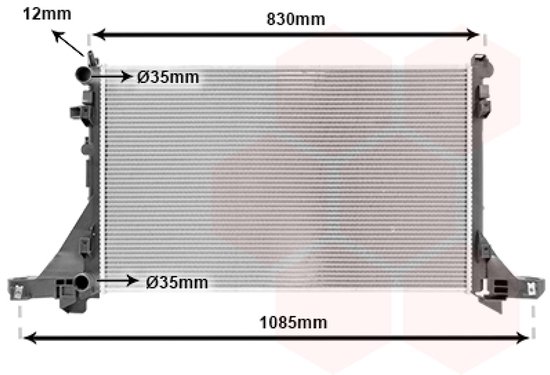 RADIATOR VOOR NISSAN NV400 2010-2021 2140000Q2A | bol