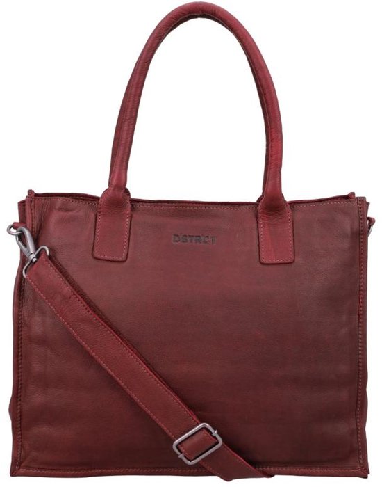 DSTRCT Laptoptas / Werktas - Dames - 15 inch - Leer - Preston Park ...