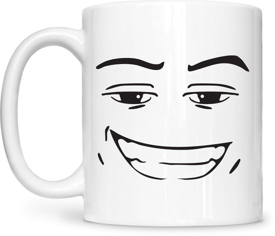 Funny Face Meme Mok – Grappige Mok met Gezicht – Cadeau voor Hem of ...