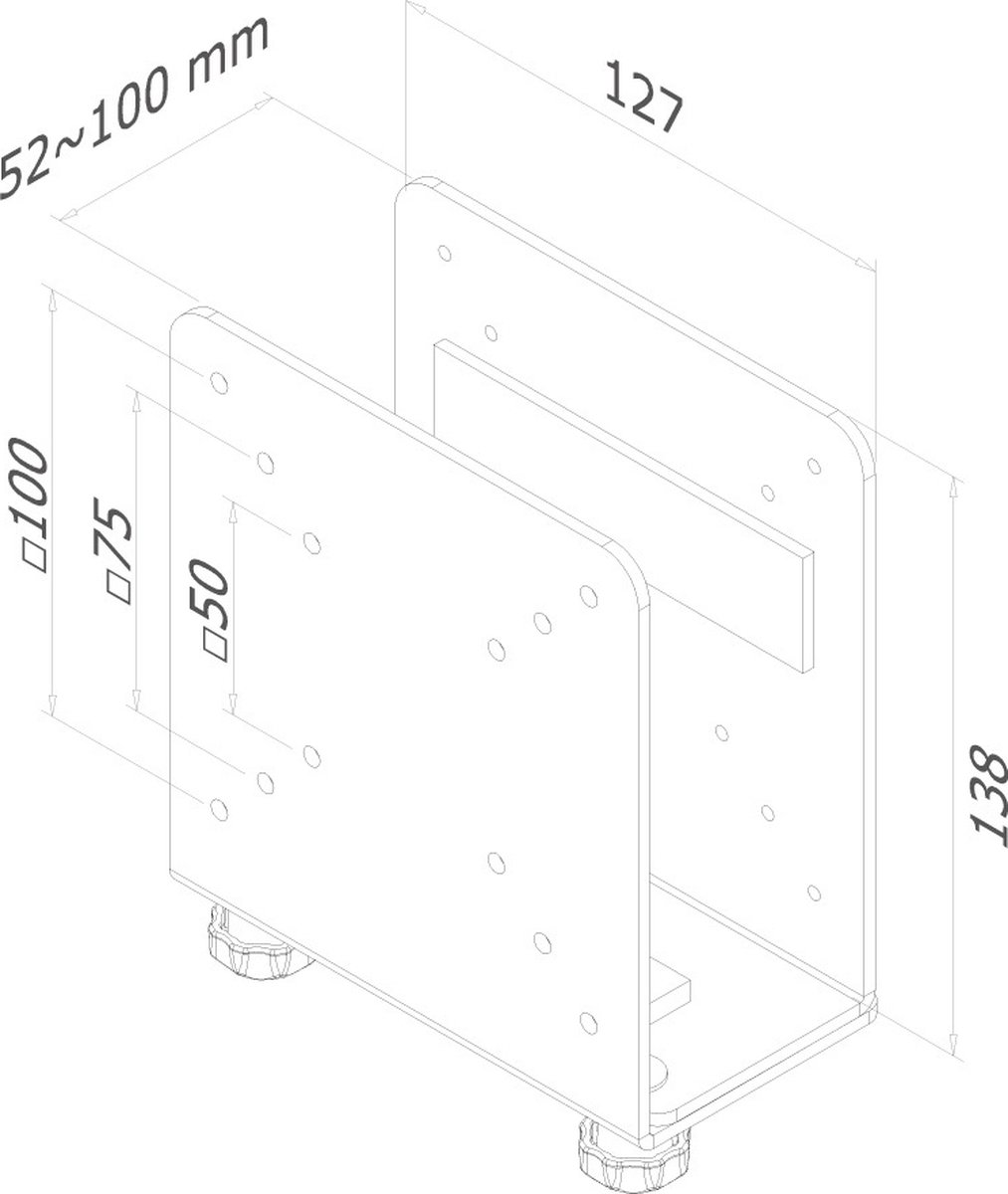 Newstar THINCLIENT-20 Thin Client Houder | bol.com