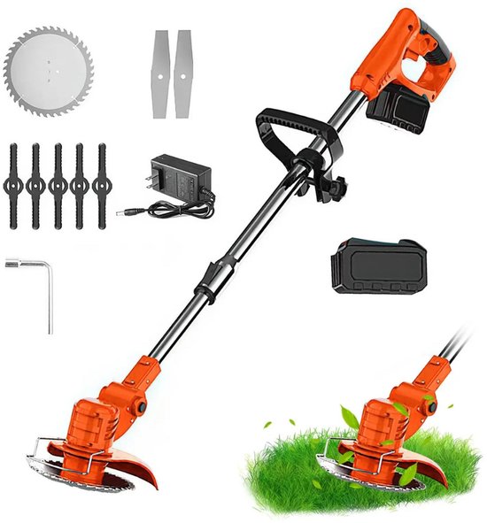 Coupe-bordures électrique Livano - Avec batterie - Sans fil - Voegenborstel -... | bol