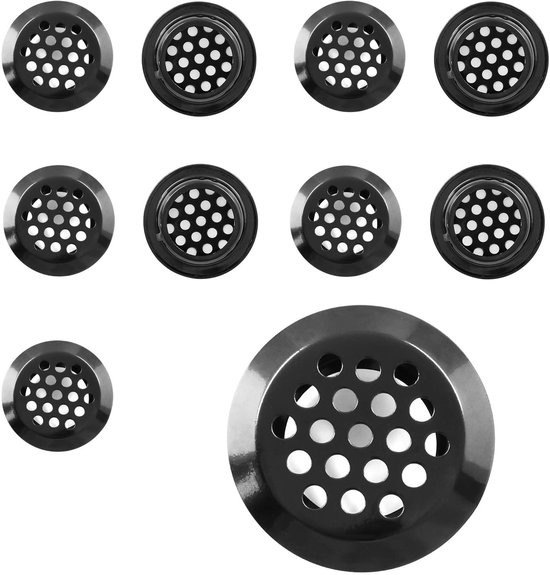 10-stuks ronde luchtroosters - ventilatierooster deksel ...