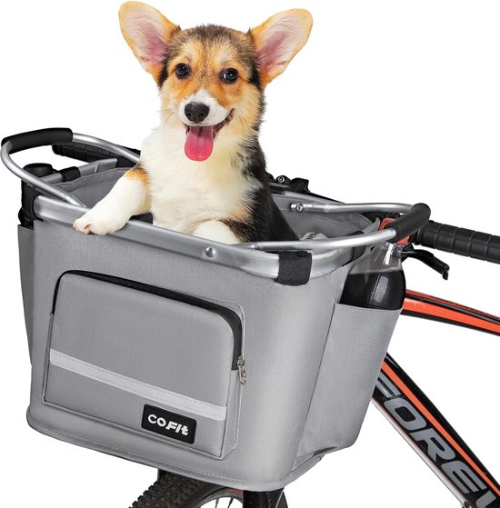 Hondenfietsmand Elektrische Fiets - Fietsman - Hondenfietskar Kleine Hond | bol