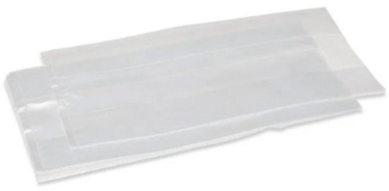 LDPE zak 20my transparant formaat 14/ 2x4 x 26 cm | bol
