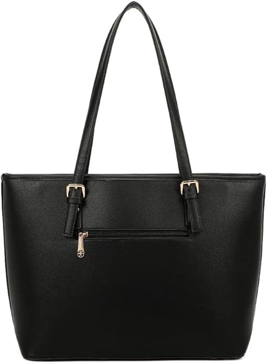 Gallantry - Dames Handtas Met Rits - Schooltas - Werktas - Lederlook | bol