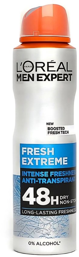 L'Oréal Paris Men Expert Fresh Extreme - Deodorant - 48H Deodorant ...