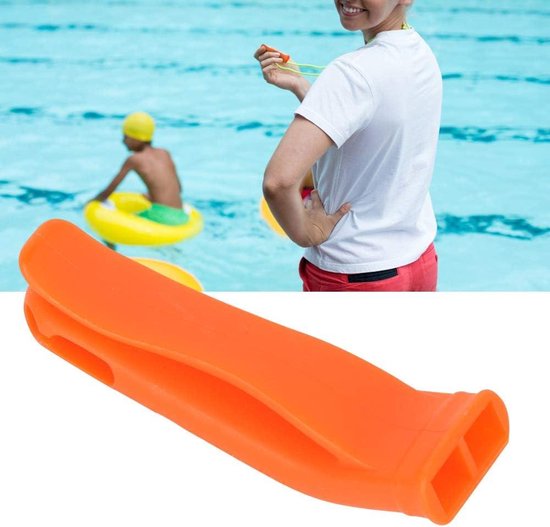 15 Oranje Plastic Overlevingsfluitjes - Fluitje voor Noodsituaties | bol