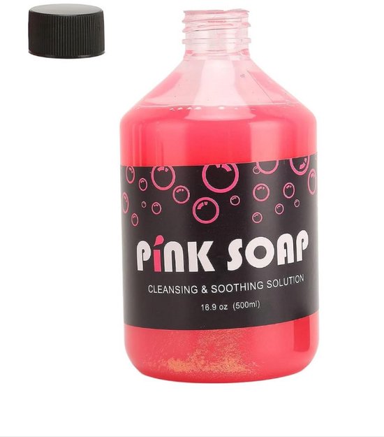 Pink Soap Concentrate 500ml | Green Tattoo Soap | Milde Professionele ...