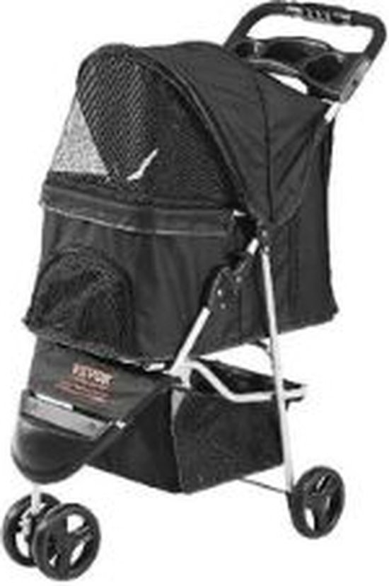 Collox Hondenbuggy inklapbare - Puppy Kinderwagen - Geschikt voor honden tot 16 kg - 3... | bol