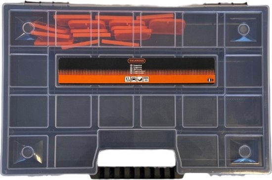 Kistenberg Sorteerbox/vakjes koffer - spijkers/schroeven/kleine spullen ...