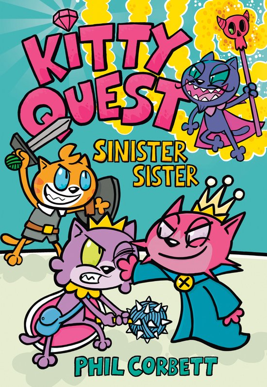 Kitty Quest: Sinister Sister, Phil Corbett | 9780593619490 | Boeken ...