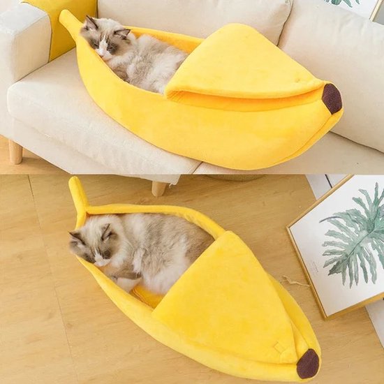 Kattenmand Banaan - Mandje Klein Hondenmand | bol