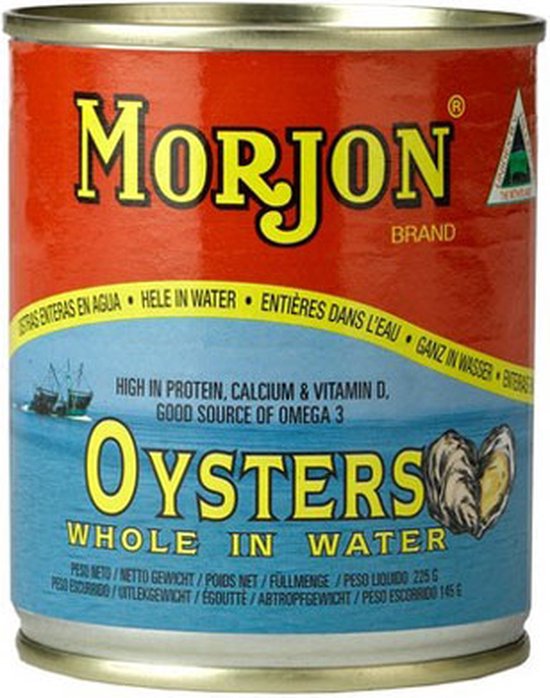 Morjon Oysters In Water (225g) | bol