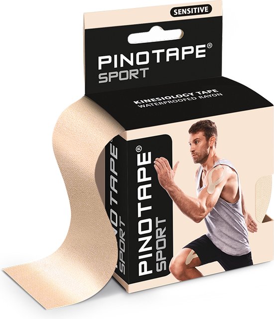 PINO - Kinesiotape Pro Sport - Fysio tape - sporttape - beige ...