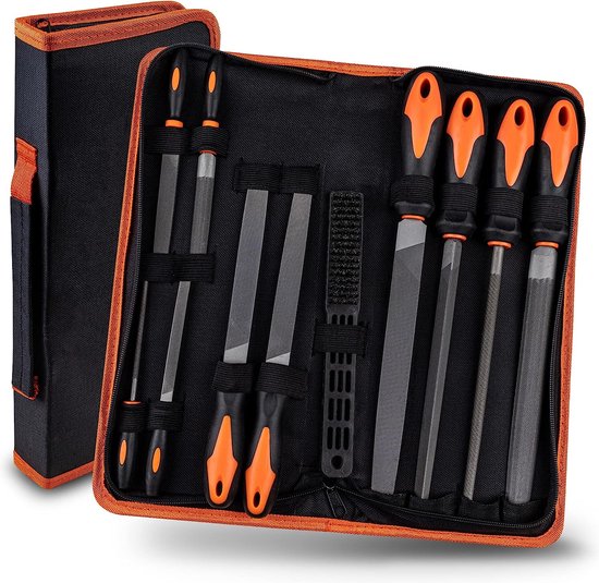 Vijlenset - 11-delig - Professionele vijlenset voor hout Metaal ...