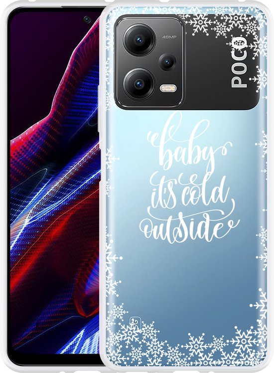 Cazy Hoesje geschikt voor Poco X5 Cold Outside | bol