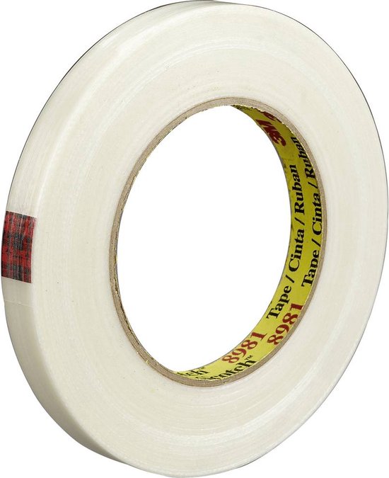 3M 89815050 Filament-tape Transparant (l x b) 50 m x 50 mm 1 stuk(s) | bol