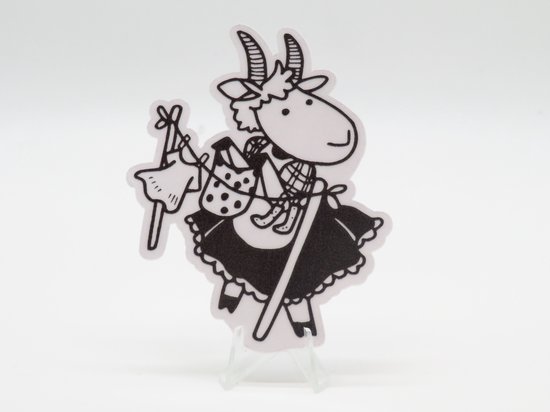 Was Ophangende Geit Sticker - Dieren in het Dagelijks Leven | Vera's ...