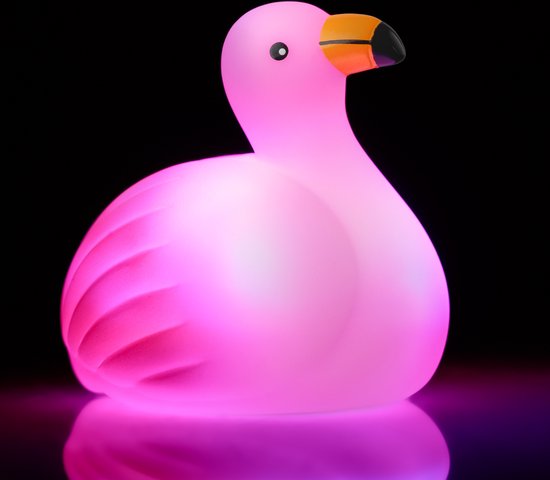 Lichtgevende Drijvende Bad Flamingo Roze LED Licht Zwembad Pool Party ...