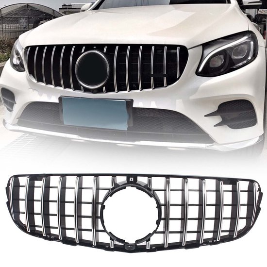 GT grill geschikt voor Mercedes GLC-GLC Coupe chrome | bol
