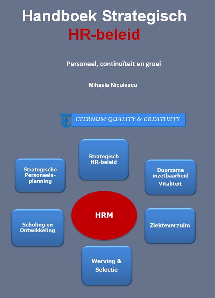 Handboek Strategisch HR-beleid-HRM-Managementboeken, Mihaela Niculescu ...