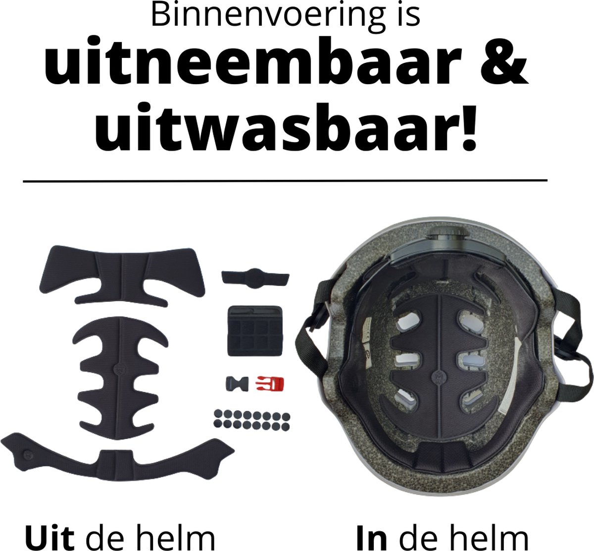 De Juiste Helm Snorscooter helm – NTA 8776 certificaat - geschikt als ...