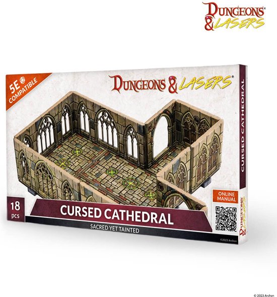Dungeons and Lasers - Cursed Cathedral | bol