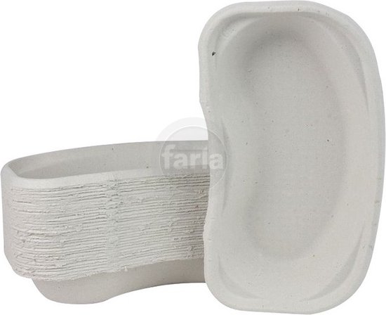 Nierbekken Karton 300 stuks - Wegwerp Spuugbakjes - Nierbekken uit pulp ...