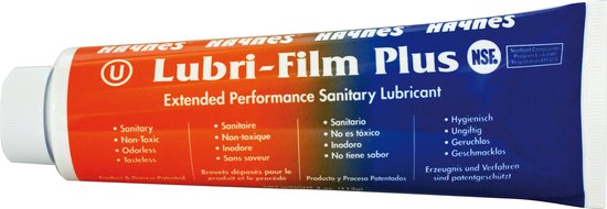 Haynes Lubri-Film Plus (113g Tube) - Sanitary Lubricant (food safe ...
