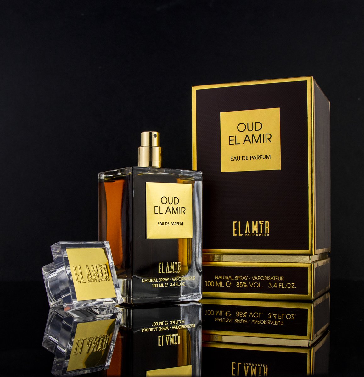 Eau de parfum Oud ELAMIR 100ML - EL AMIR Parfumier | bol