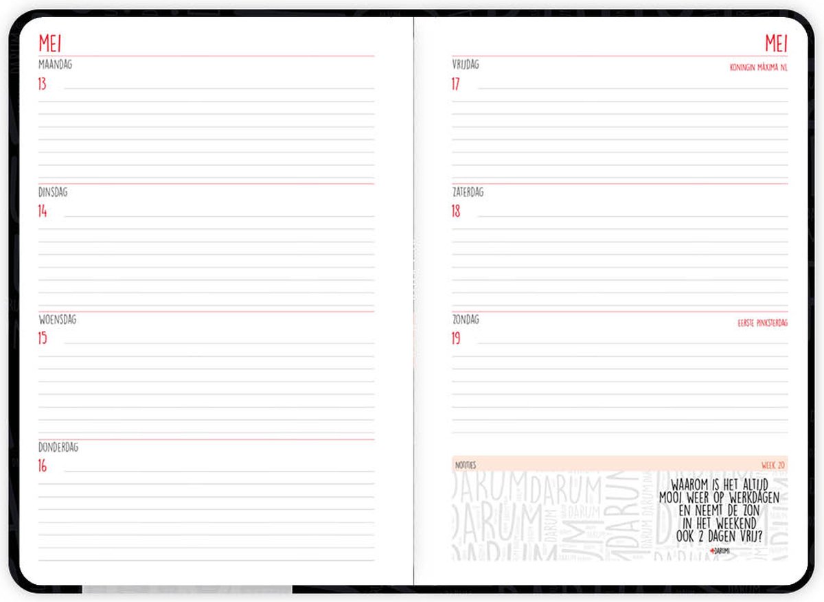 Darum weekagenda | bol