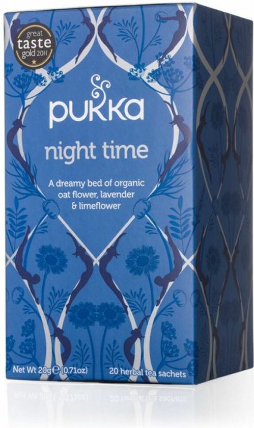 6x Pukka Thee Night Time 20 stuks | bol