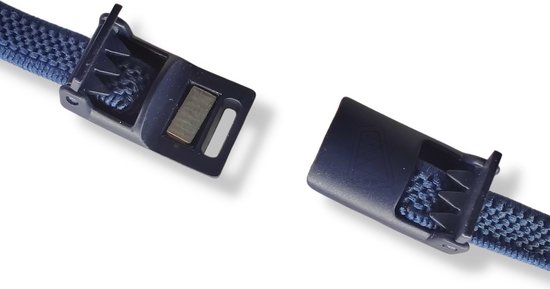 Agletless® Beige Platte Elastische Veters zonder strikken - Magneet ...