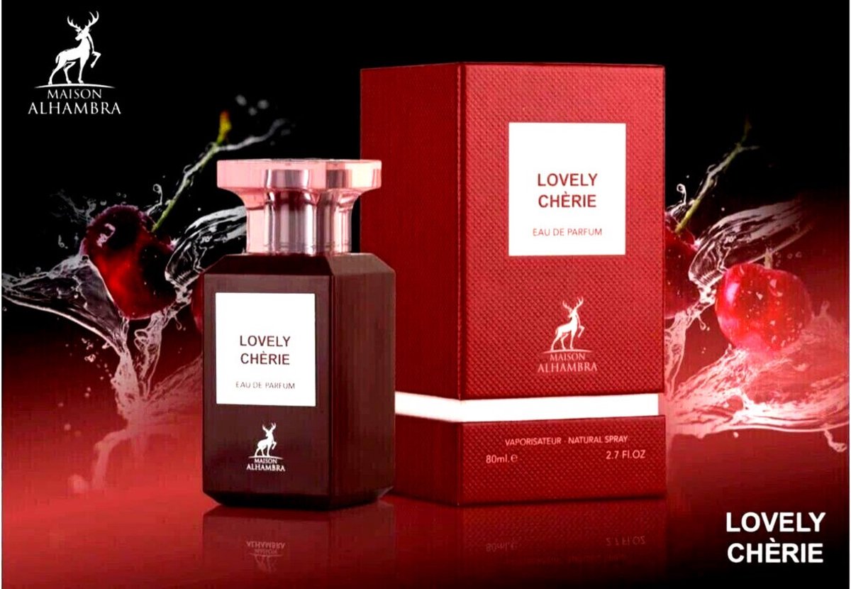 MAISON ALHAMBRA - LOVELY CHERIE - EDP - 80ML - Lost Cherry Dupe Dubai | bol.com