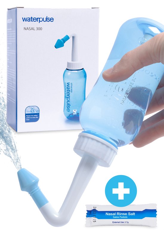 Waterpulse - Incl 30x Neusspoelzout - Neusdouche - Tegen Hooikoorts ...