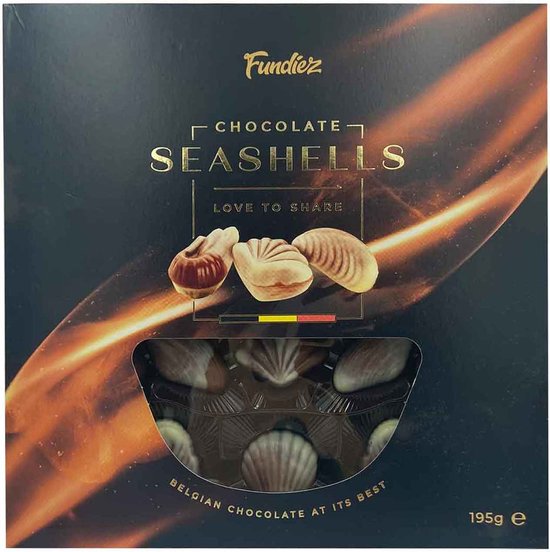 Fundiez Belgian Seashells - 12x 195gr | bol.com